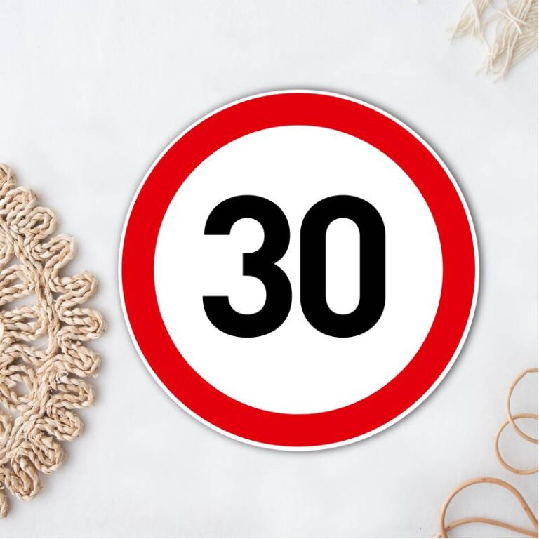 Prometni znak 30 - Tiskarna Element